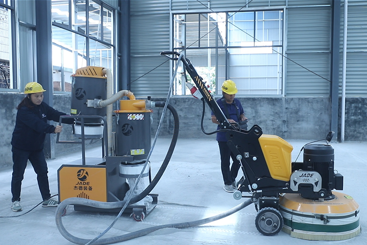 Boost Your Flooring Business with JADE-850CR 3 Phase Concrete Grinder ...