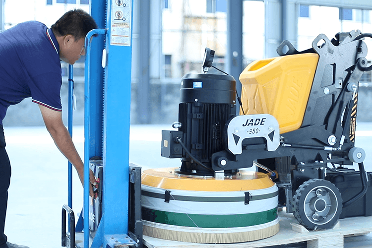 JADE-850CR Concrete Grinding Resurfacing Machine | CE-Certified 750㎡/h ...