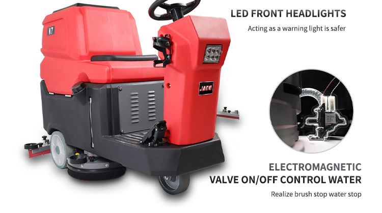 Advanced Ride-on Floor Scrubber China factory_China manufacture_China ...